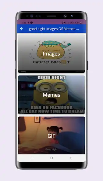 Funny Good Night Meme GIF online game with UptoPlay