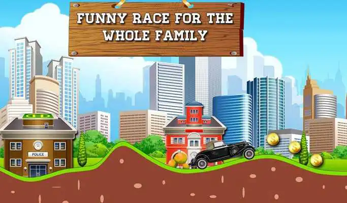 Funny Retro Racing online game with UptoPlay