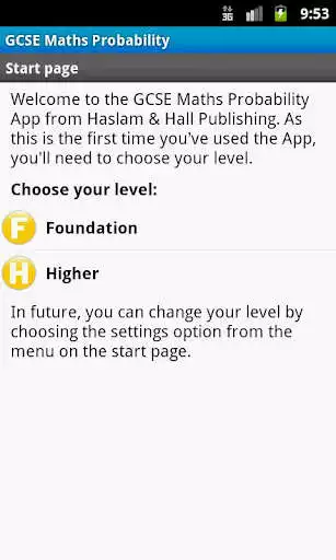 GCSE Maths Probability online game with UptoPlay