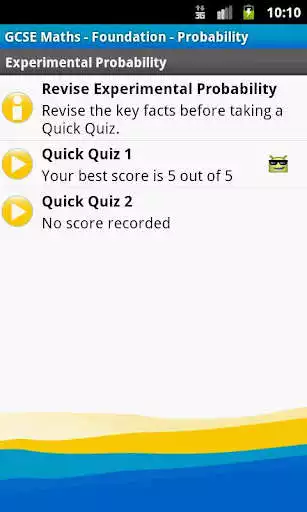 GCSE Maths Probability online game with UptoPlay