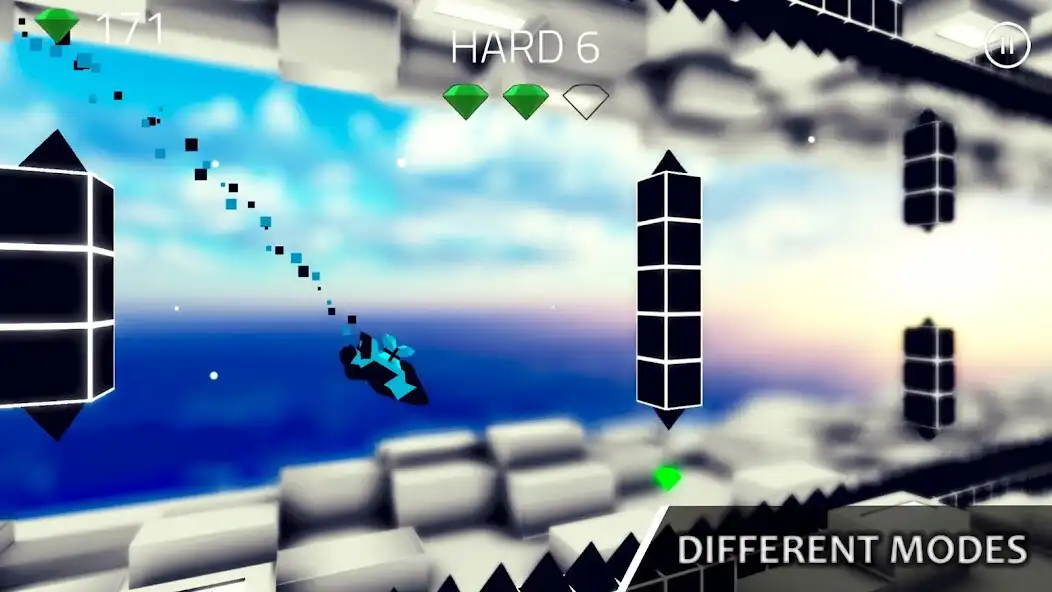 Geometry Jump 3D online game with UptoPlay