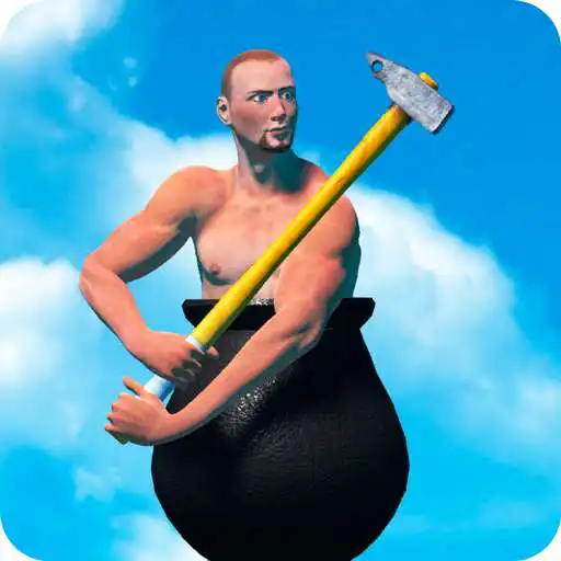 Getting Over It with Bennett Foddy online game with UptoPlay