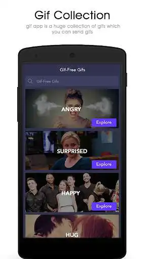 GIFer : Find gifs for text messaging 2020 online game with UptoPlay