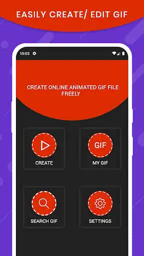 GIF Maker - Photos to GIF Convert online game with UptoPlay