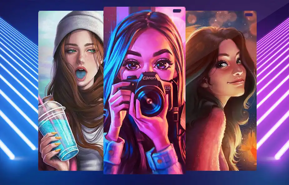 Girly HD 4k Wallpapers and Backgrounds 2020 online game with UptoPlay