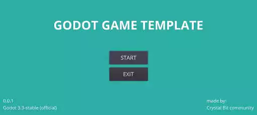 Godot Game Template online game with UptoPlay