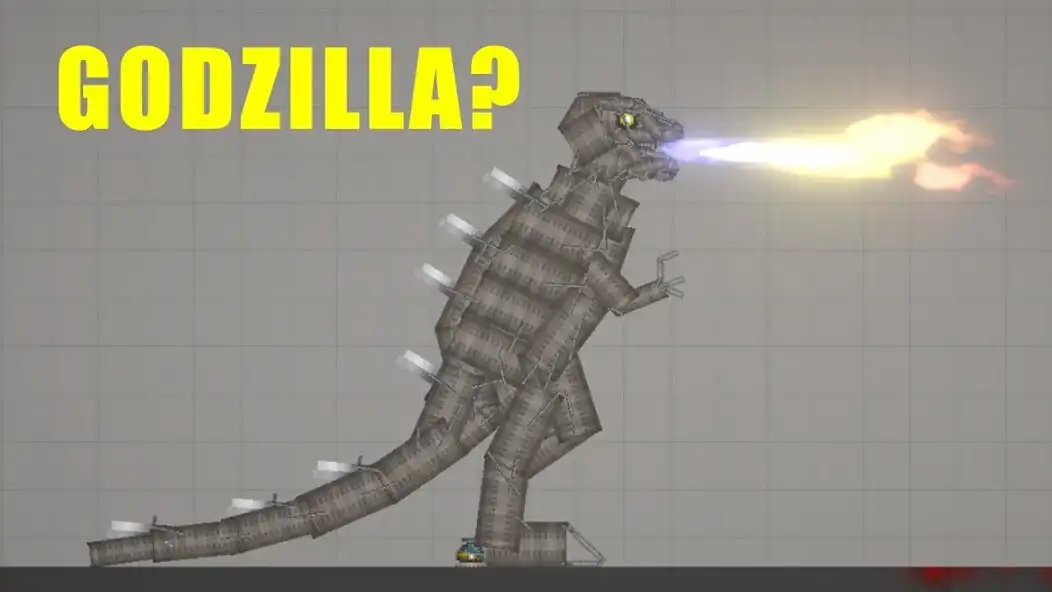 Godzilla Mod Melon Playground online game with UptoPlay