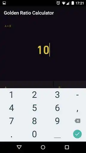 Golden Ratio Calculator online game with UptoPlay