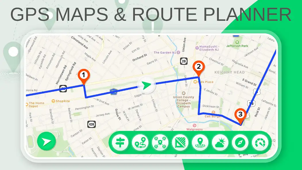 GPS Maps and Route Planner online game with UptoPlay