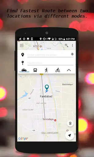 GPS Navigation Maps: Save Routes and Locations online game with UptoPlay