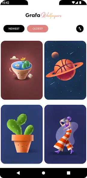 Grafa Wallpapers online game with UptoPlay