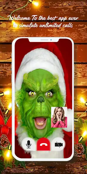 Green Grinch Video Call online game with UptoPlay
