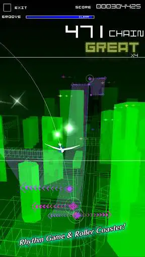 Groove Coaster 2 online game with UptoPlay