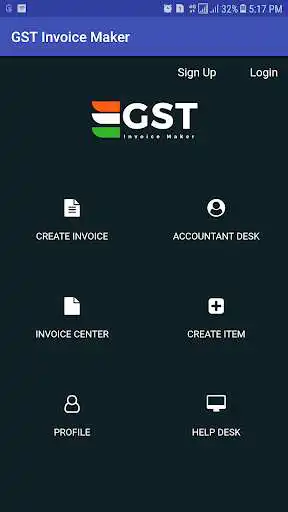 GST Invoice Maker online game with UptoPlay