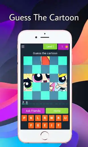 Guess the Cartoon Characters - Quiz Game online game with UptoPlay