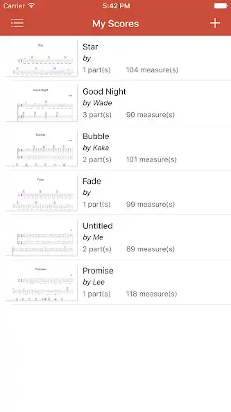 Guitar Notation - Tabs Chords online game with UptoPlay