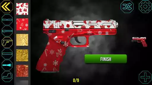Gun Builder Custom Guns - Shooting Range Game online game with UptoPlay