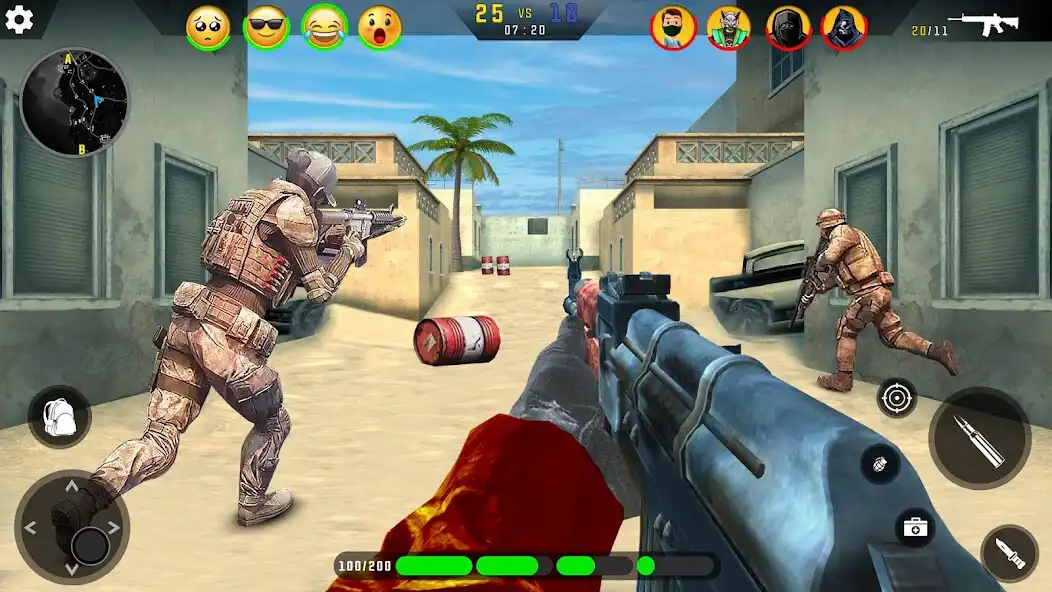 Gun Games Offline –Banduk Game online game with UptoPlay