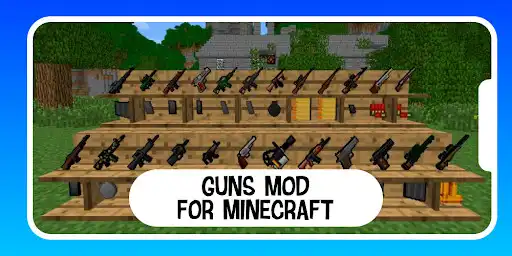 Gun mods for minecraft - craft your own weapon online game with UptoPlay