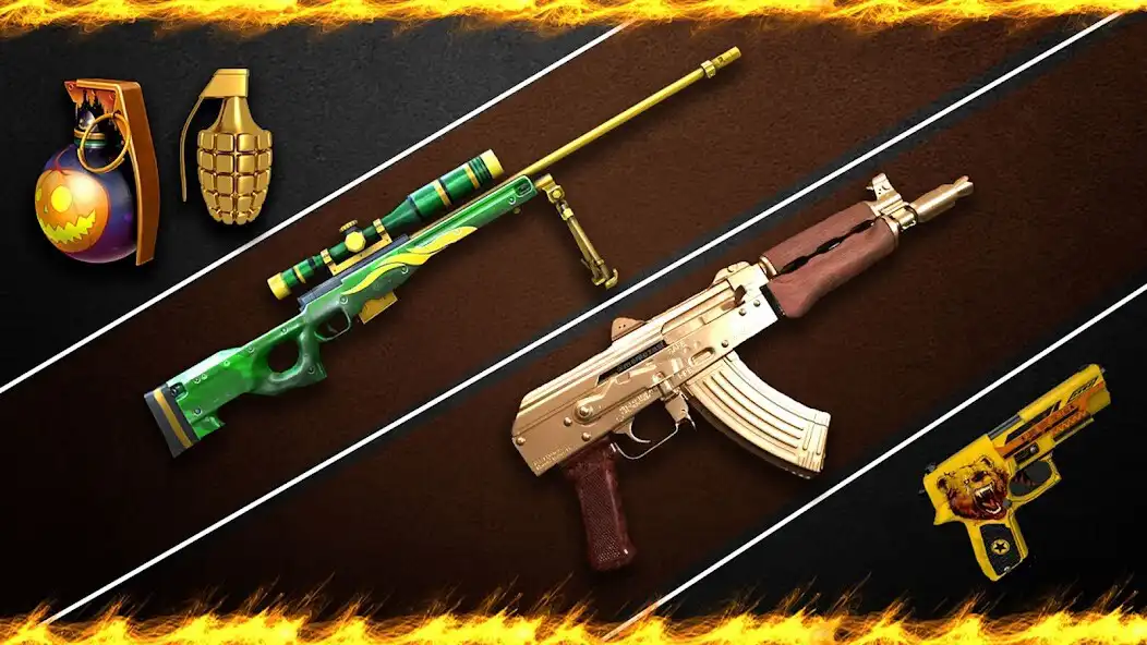 Gun Simulator: Gun Sounds 3D online game with UptoPlay