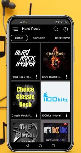 Hard Rock Heaven Radio Hard Rock online game with UptoPlay