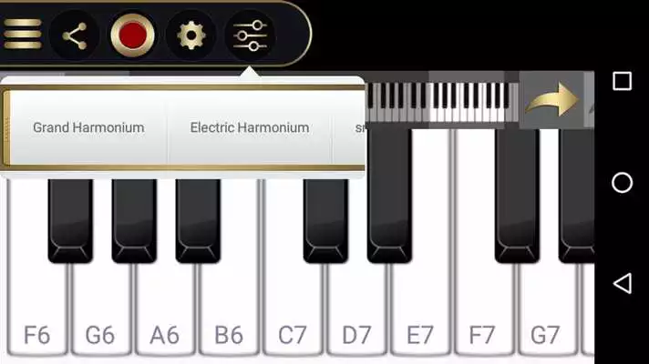 Harmonium online game with UptoPlay