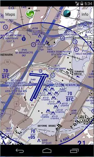 HeliChart- USA Helicopter Maps online game with UptoPlay