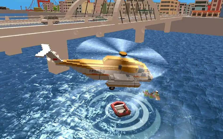 Helicopter Rescue Simulator Craft online game with UptoPlay