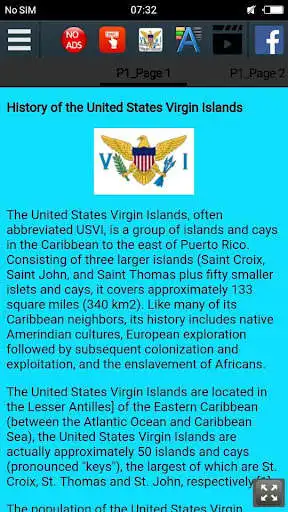 History of the United States Virgin Islands online game with UptoPlay