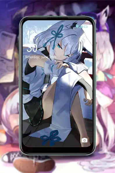 Hololive VTuber Wallpapers HD online game with UptoPlay
