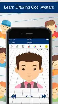 How to Draw Avatar online game with UptoPlay