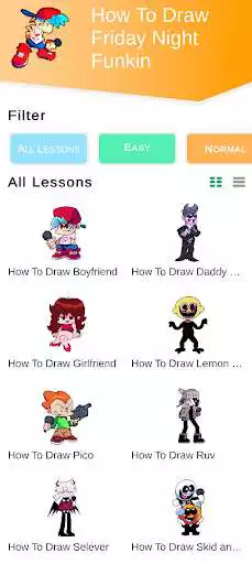 How to Draw FNF characters online game with UptoPlay