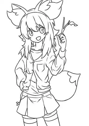 How to Draw Furry Character online game with UptoPlay