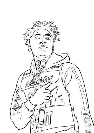 How to Draw NBA Youngboy online game with UptoPlay