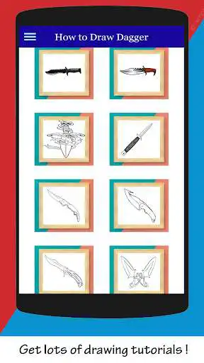 How to Draw Weapons Easily online game with UptoPlay