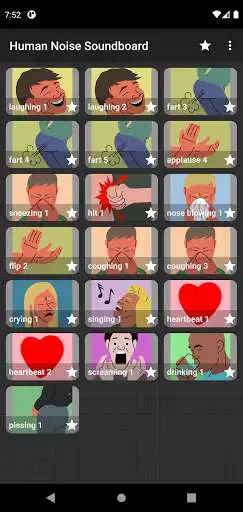 Human Noise Soundboard online game with UptoPlay
