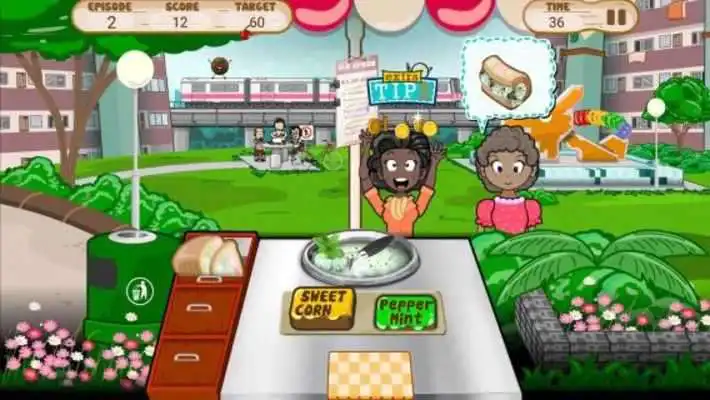 Ice Cream Uncle online game with UptoPlay