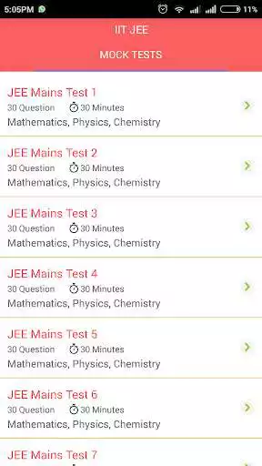 IIT JEE Mains Exam Prep online game with UptoPlay