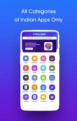 Indian App Store (Indian Play Store) online game with UptoPlay