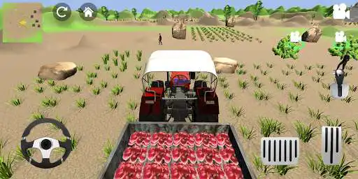 Indian Tractor Farming Simulator online game with UptoPlay