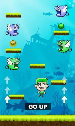 Infinite Jump Up - Arcade Mini Game online game with UptoPlay