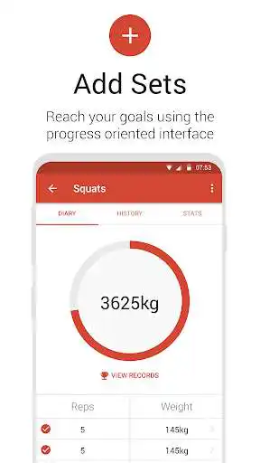 Intensity - Powerlifting Workout Tracker & Gym Log online game with ...