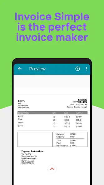 Invoice Generator InvoiceMaker online game with UptoPlay