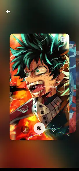 Izuku Midoriya Deku Wallpaper online game with UptoPlay