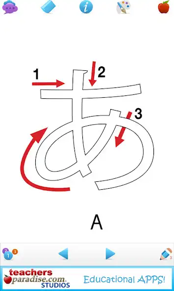 Japanese Hiragana Handwriting online game with UptoPlay