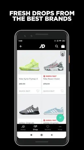 JD Sports online game with UptoPlay