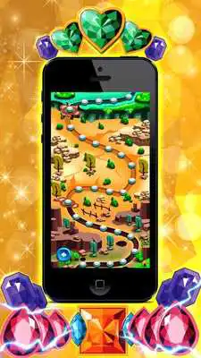 Jewel Quest - Match3 online game with UptoPlay
