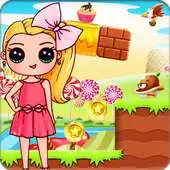 Jojo Siwa Candy World : Running online game with UptoPlay