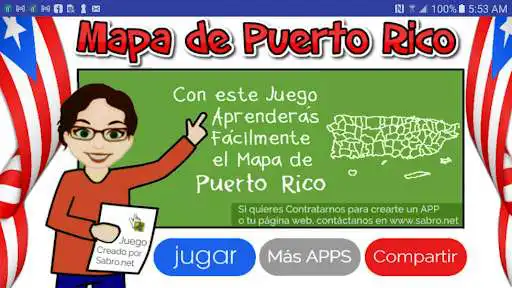 Juego del Mapa de Puerto Rico online game with UptoPlay