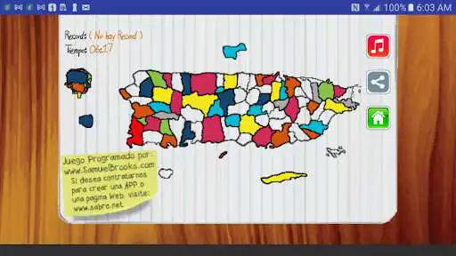 Juego del Mapa de Puerto Rico online game with UptoPlay